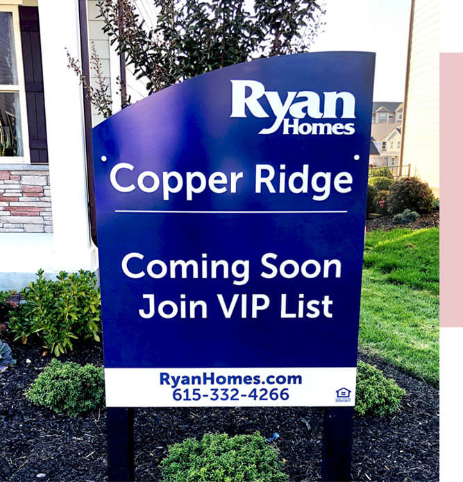 NSP for Home Builders | Signs for New Subdivisions, Sales Offices, and ...