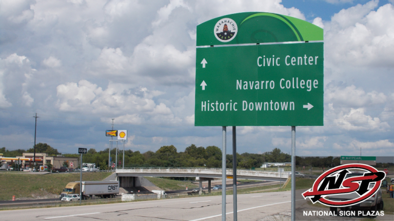 Placing Wayfinding Signs in Department of Transportation Right of Way